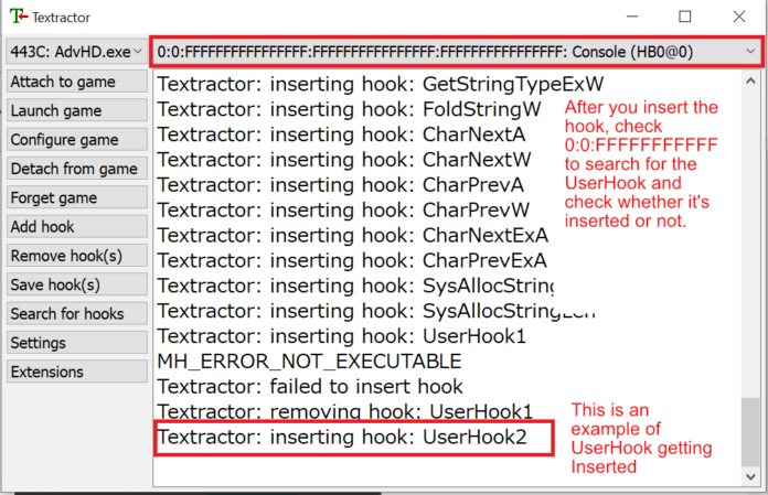 Textractor Tutorial + ChiiTrans Lite [ENG] - Ryuugames